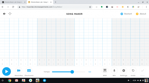 Chrome Music Lab: Song Maker 를 이용한 간단한 작곡 | 포인투랩